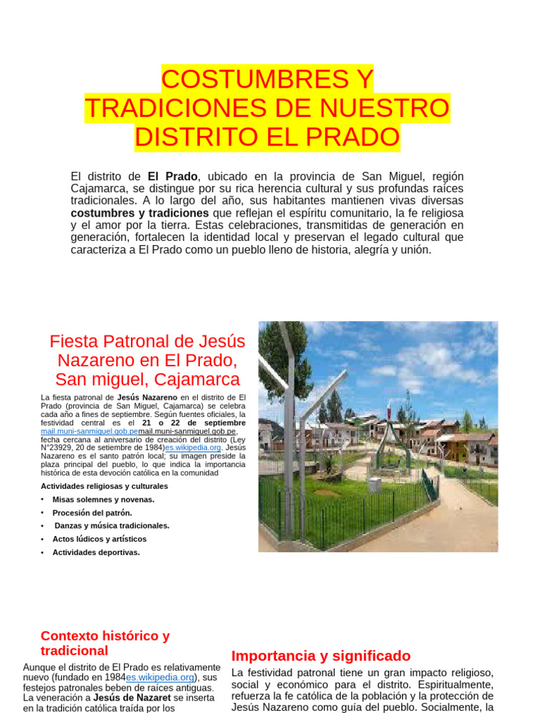 COSTUMBRES Y TRADICIONES DE NUESTRO d | PDF | Jesús | Tradiciones