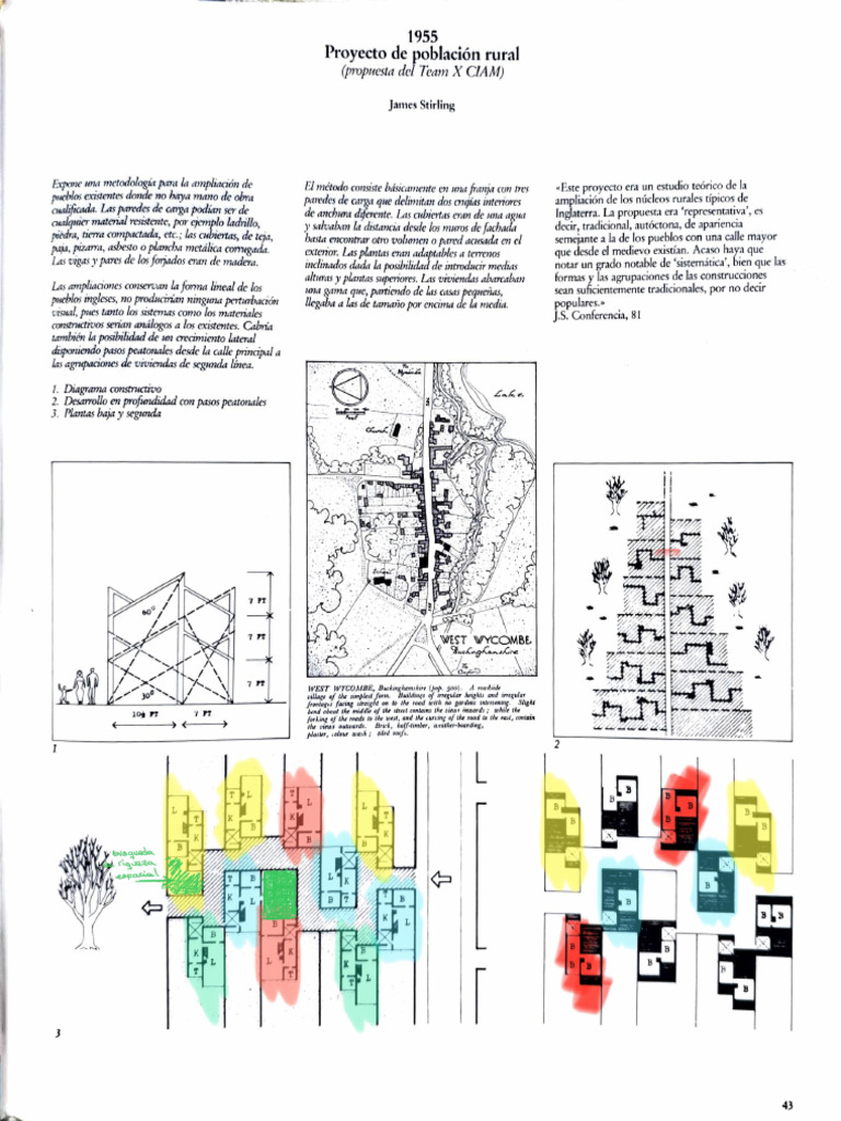 GG - Proyecto de Poblacion Rural - Propuesta Team X Ciam-1 - 2 | PDF ...