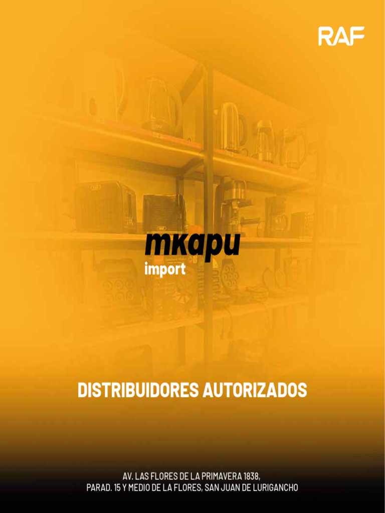 Catalogo.2024-Octubre 09.raf | PDF | Sector secundario de la economía | Aparatos de preparación ...