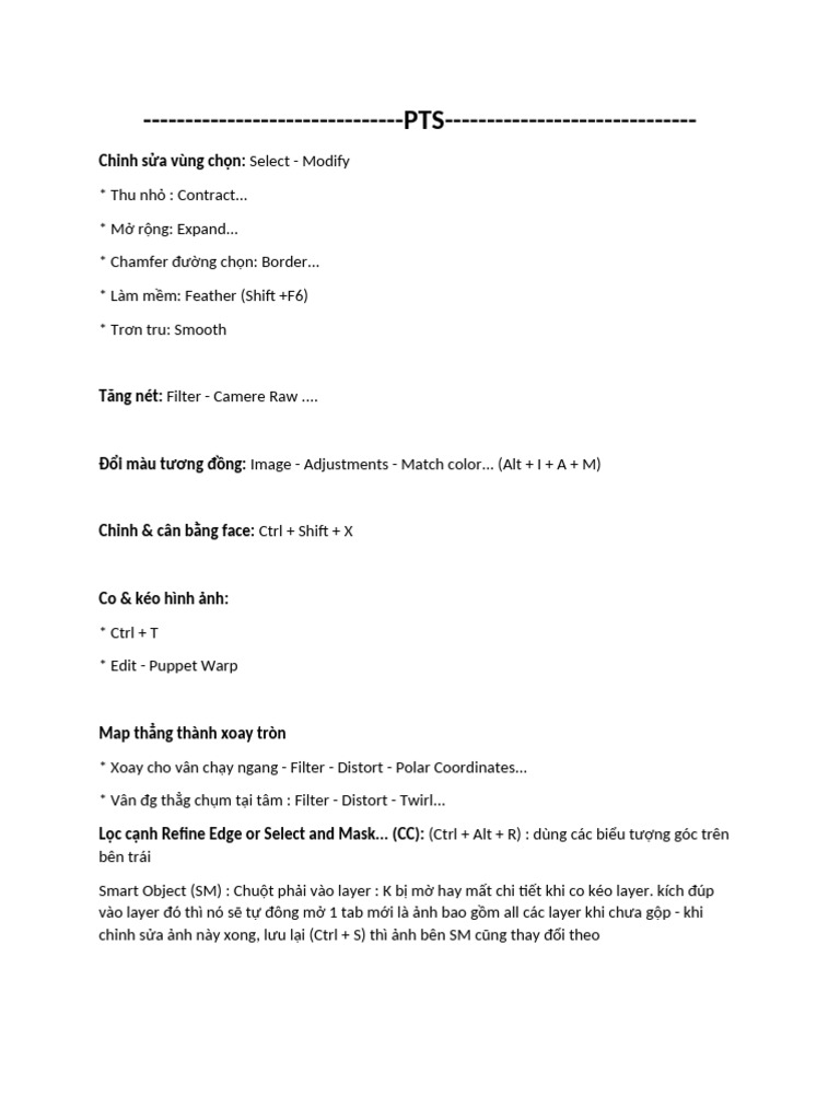 PTS CC | PDF