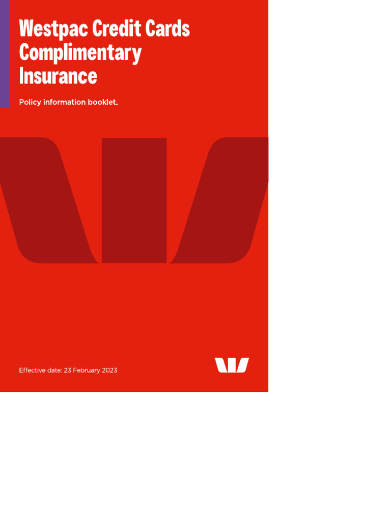 Westpac Insurance PDS | PDF