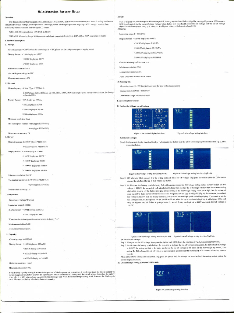 Wallmeter PZEM 015 | PDF