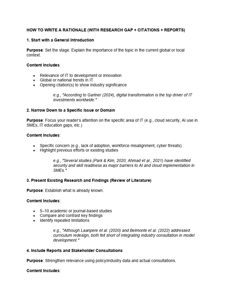 Sample Gap RTationale Bridging the Digital Skills Gap (1) | PDF