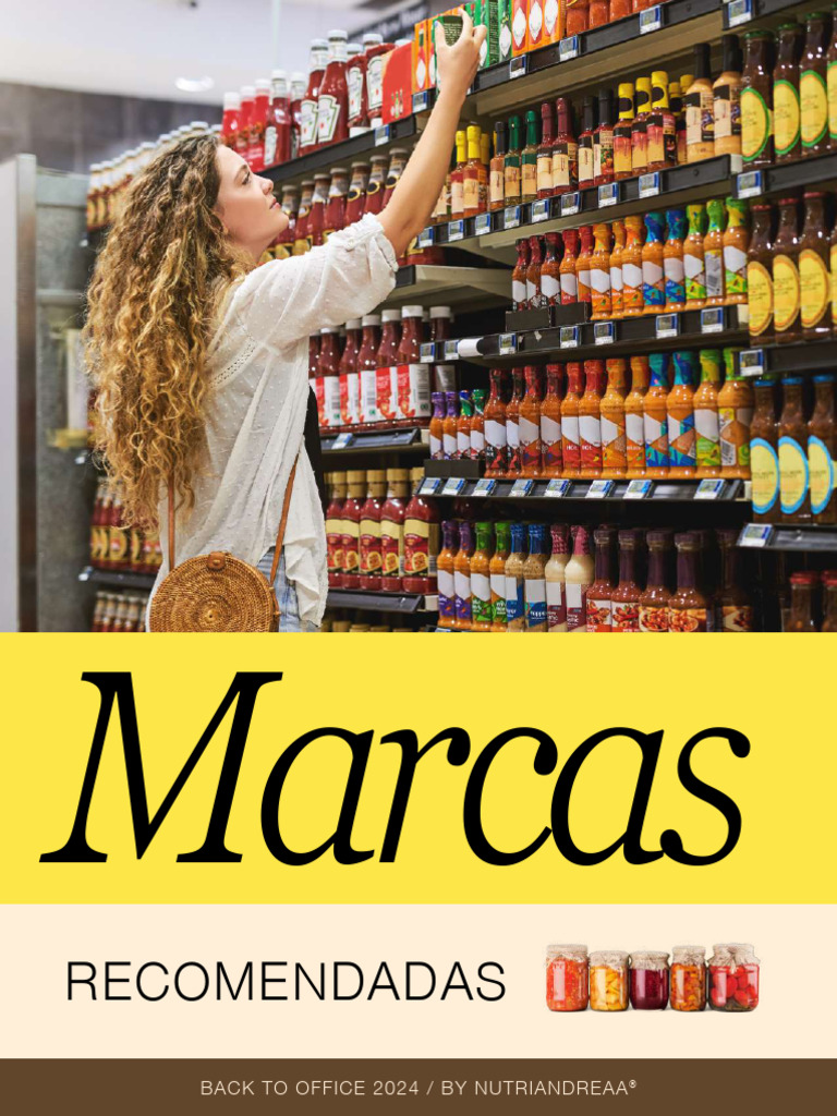 Marcas y Productos Recomendados | PDF | Galleta | Crema