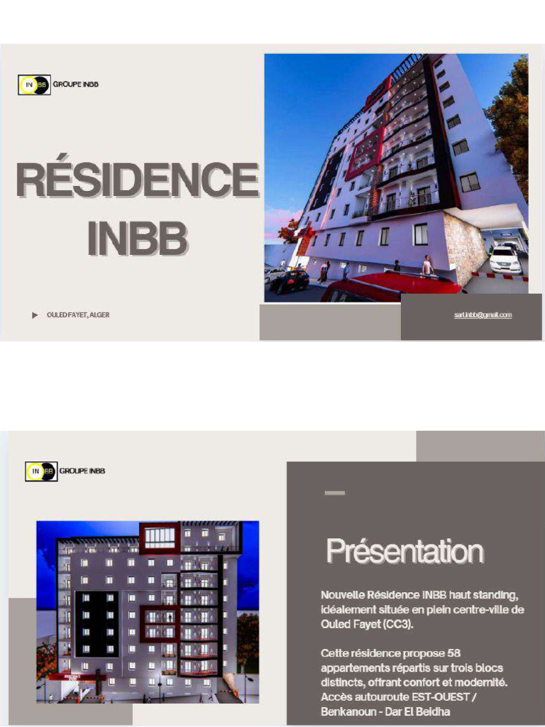 Présentation Résidence INBB | PDF