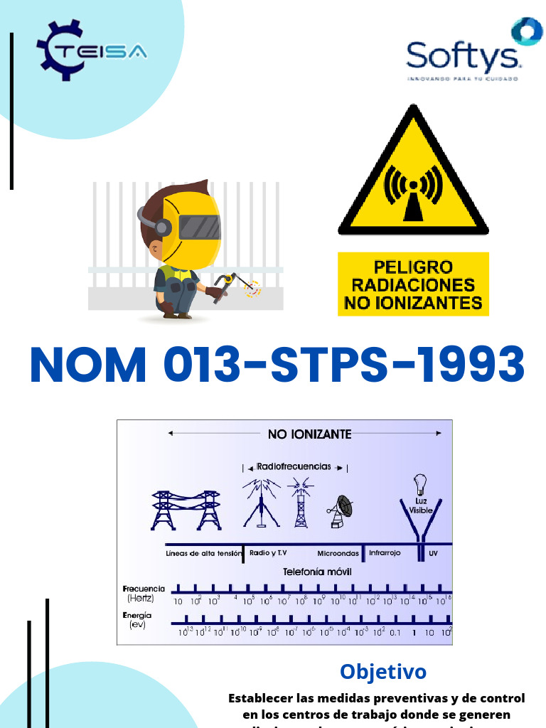 Nom 013-STPS-1993 PDF | PDF | Radiación electromagnética | Radiación