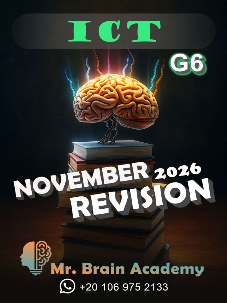 ICT G6-November Rev 2026 | PDF | World Wide Web | Internet & Web