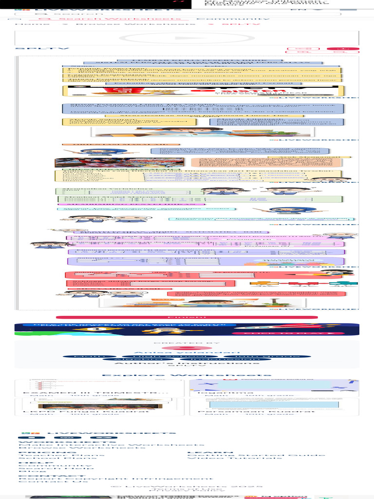 SPLTV Math Worksheets 8243298 4 | PDF