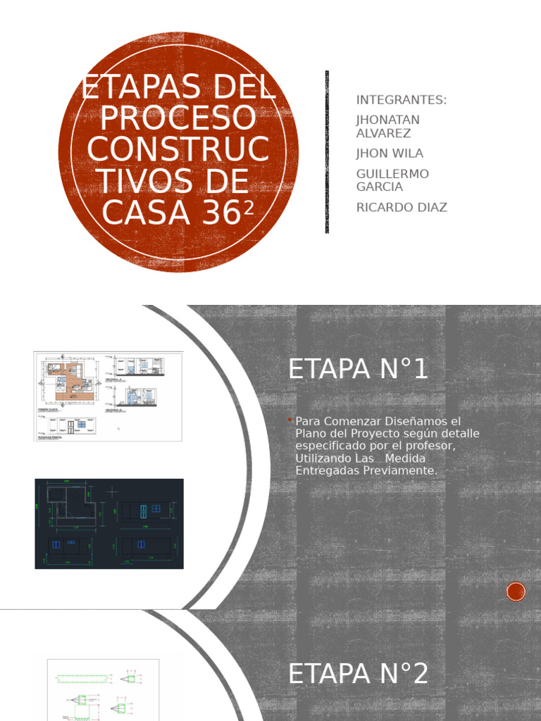 Etapas Del Proceso Constructivos | PDF