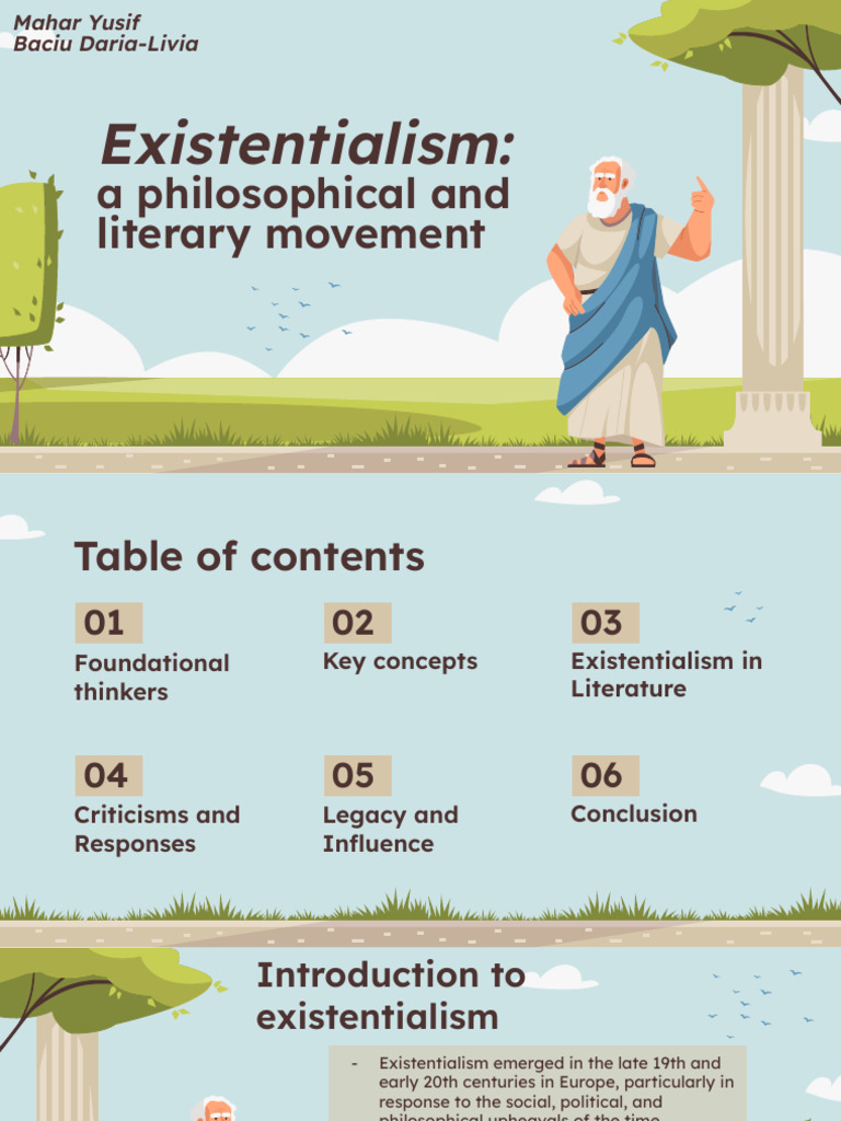 Existentialism - A Philosophical and Literary Movement | PDF ...