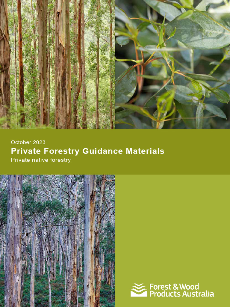 FWPA - Private Native Forestry FINAL | PDF | Forests | Forest Management