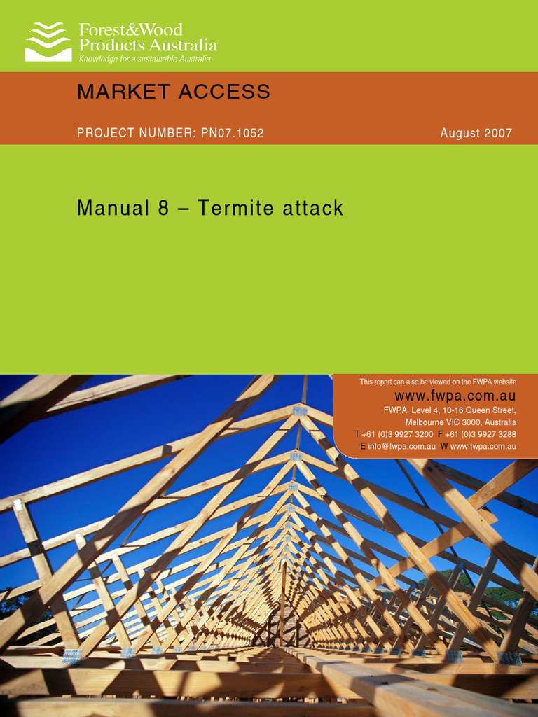 ManualNo8 Termites | PDF | Risk | Risk Assessment