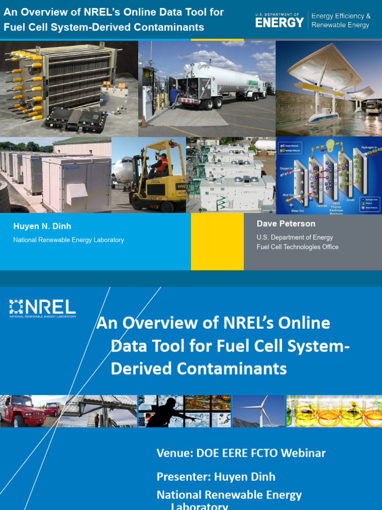 Webinarslides Fuel Cell Contaminants 052714 | PDF | Fuel Cell | Materials