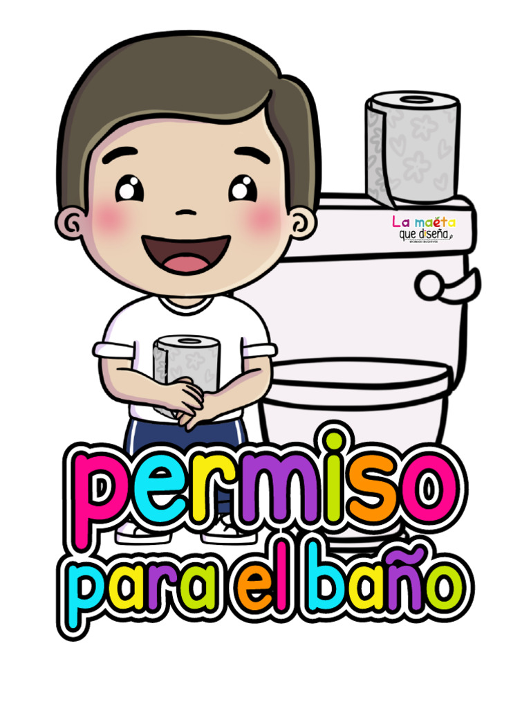 Permiso para El Baño - LaMaetaqueDiseña - PDF Versión 1 | PDF