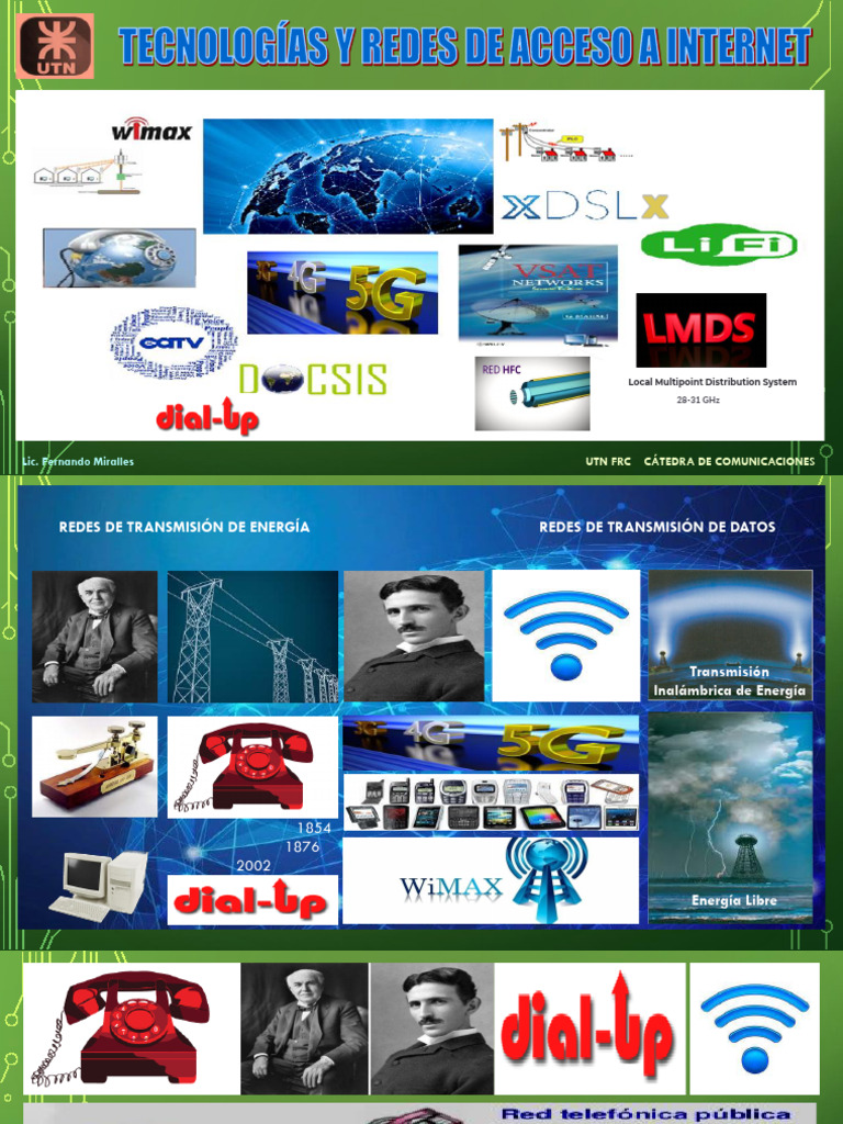 Tecnologías de Redes de Acceso a Internet | PDF | Red Telefónica ...