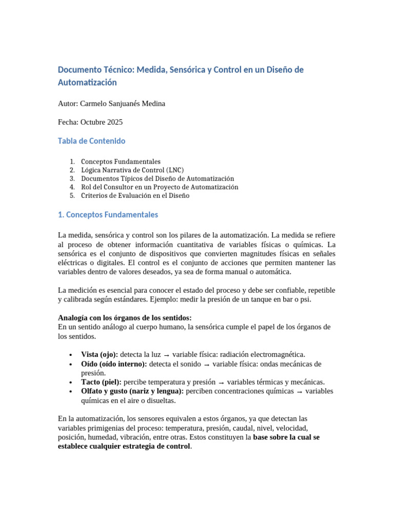 Resumen - Automatizacion - Control 4 10 25 | PDF | Scada | Automatización