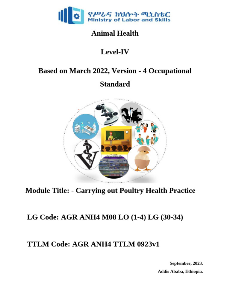 2_M_Carry Out Poultry Health Practice Edited | PDF | Poultry Farming ...