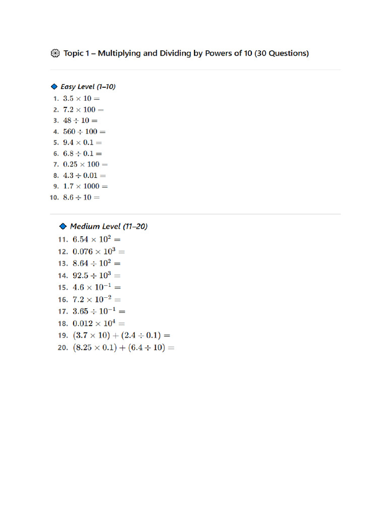 Grade 8 Unit 3 Practices | PDF