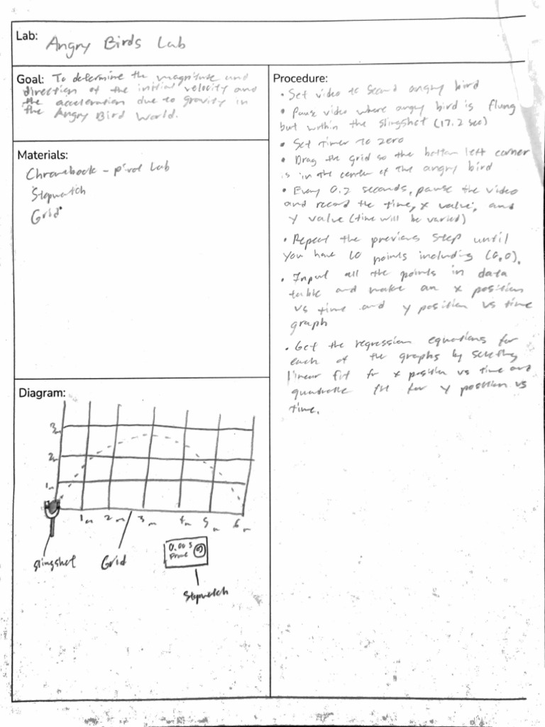 Angry Birds Lab | PDF