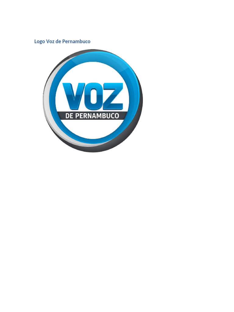 Logo Voz Pernambuco | PDF