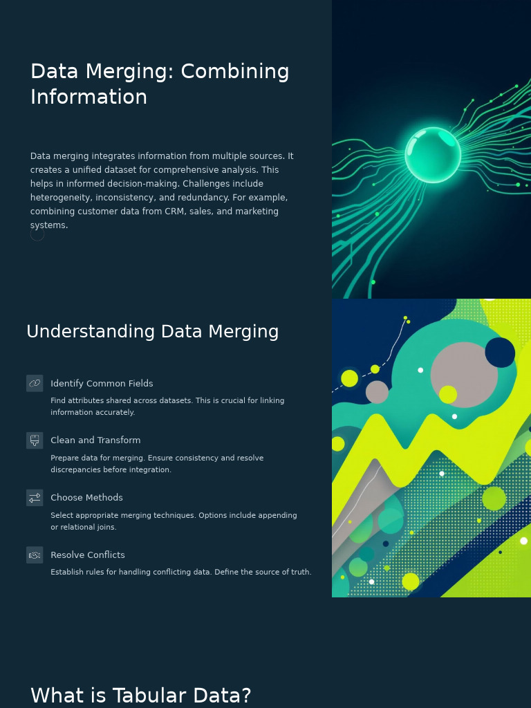 Data Merging Techniques Explained | PDF | Standard Score | Descriptive ...