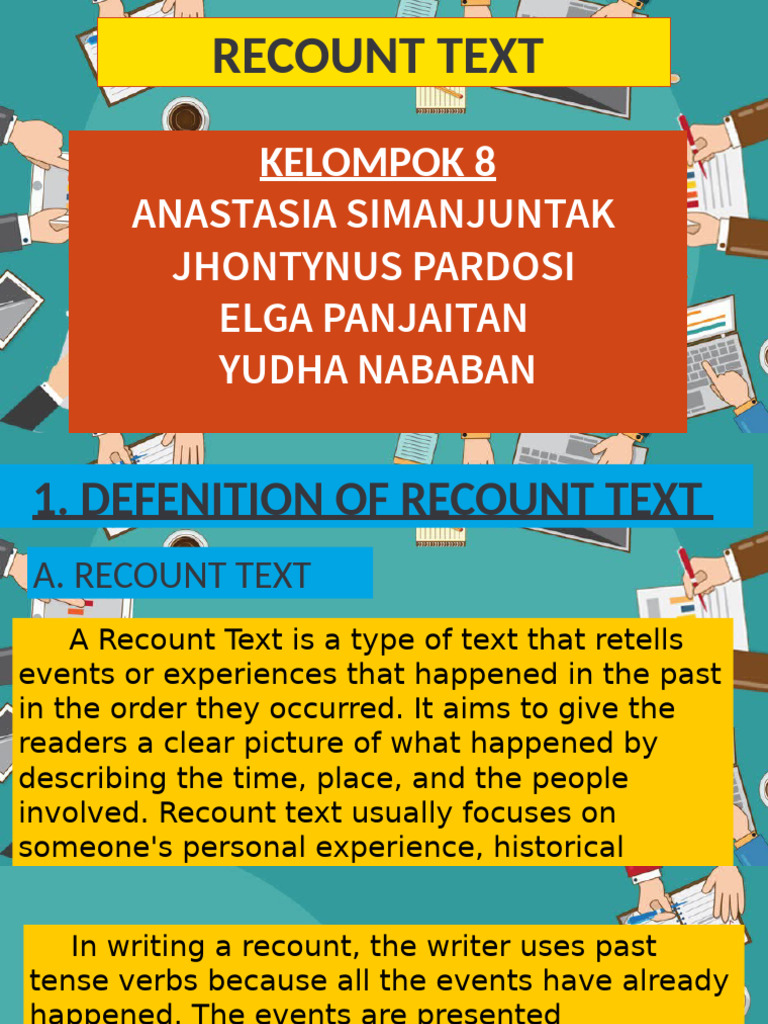 Recount Text Kel. 8-Wps Office | PDF | Grammatical Tense | Verb