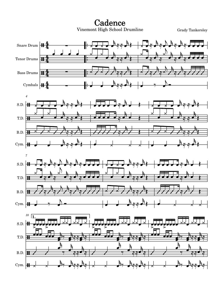 Cadence | PDF | Music Technology | Classical Music Groups