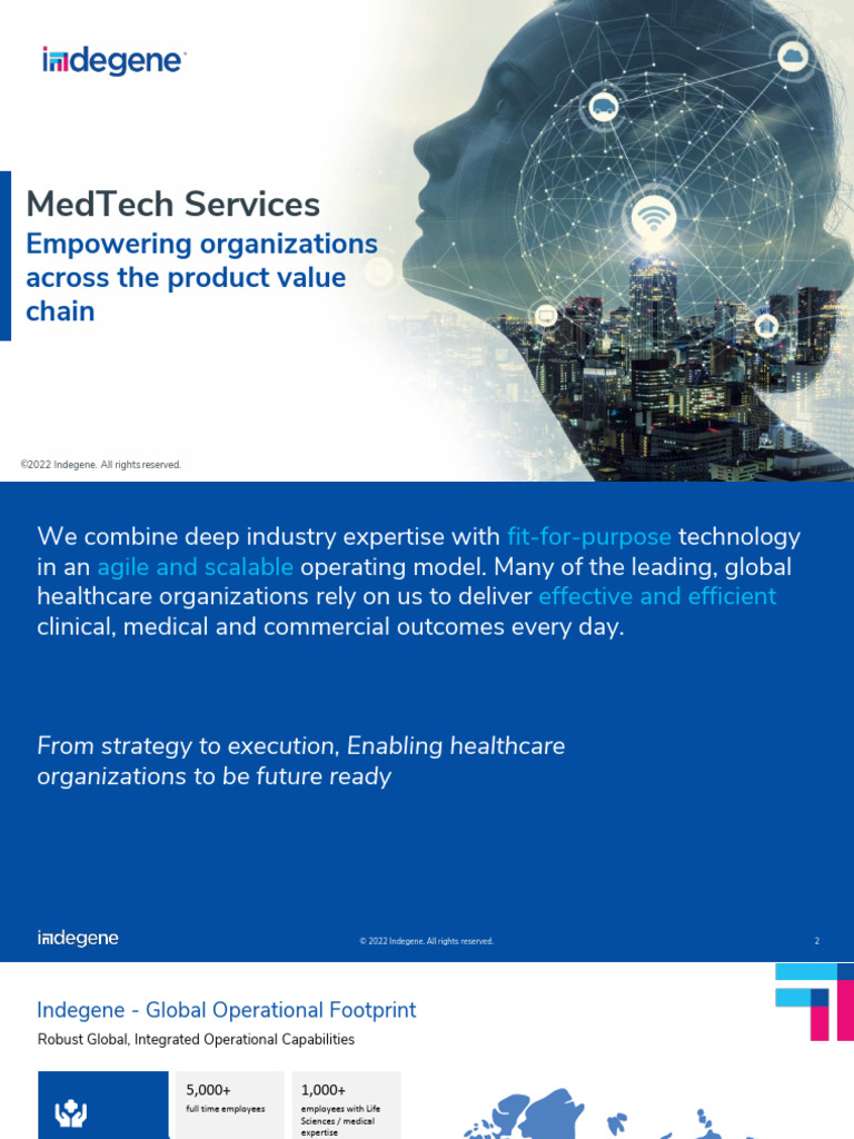 MedTech Services: Value Chain Solutions | PDF | New Product Development ...