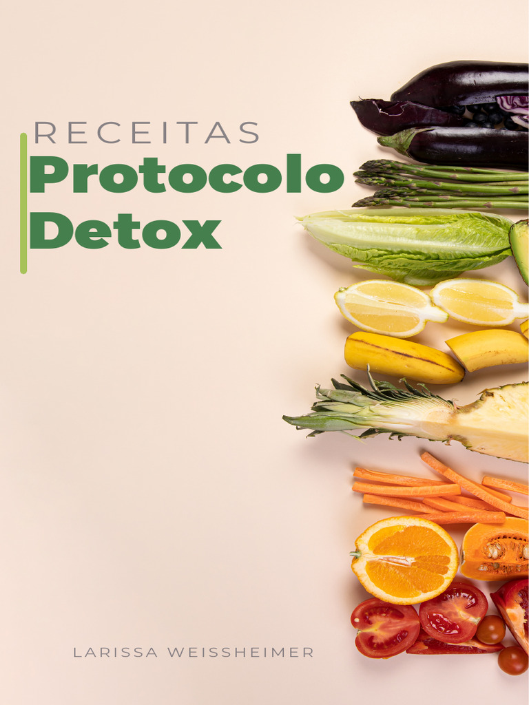 Livro de Receitas Protocolo Detox | PDF | Creme (gastronomia) | Chocolate