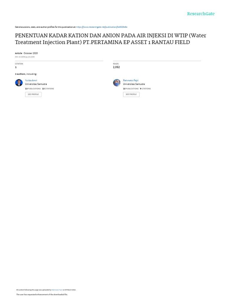 11.RahmatulFajriAsmah Quimica 2020 | PDF