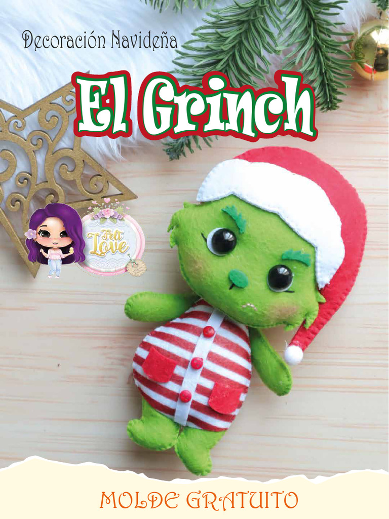 Molde Gratuito El Grinch | PDF