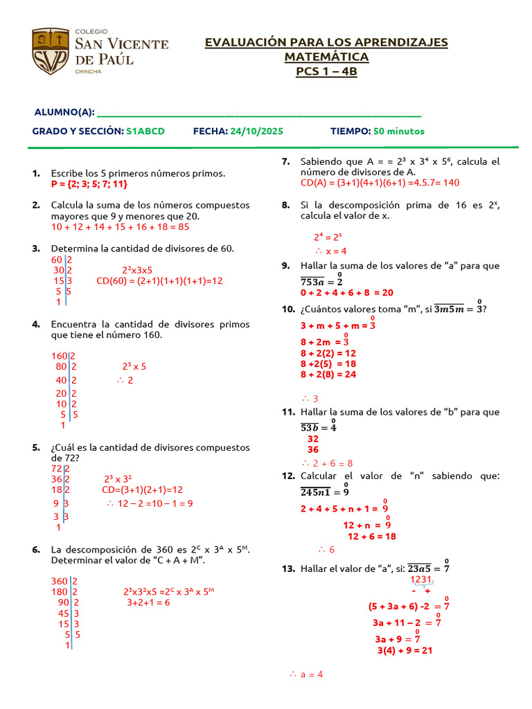 S1 - PCS 1 - 4B - Sol | PDF