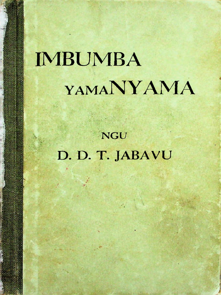 Jabavu D D T Imbumba YamaNyama | PDF | Xhosa People | Southern Africa