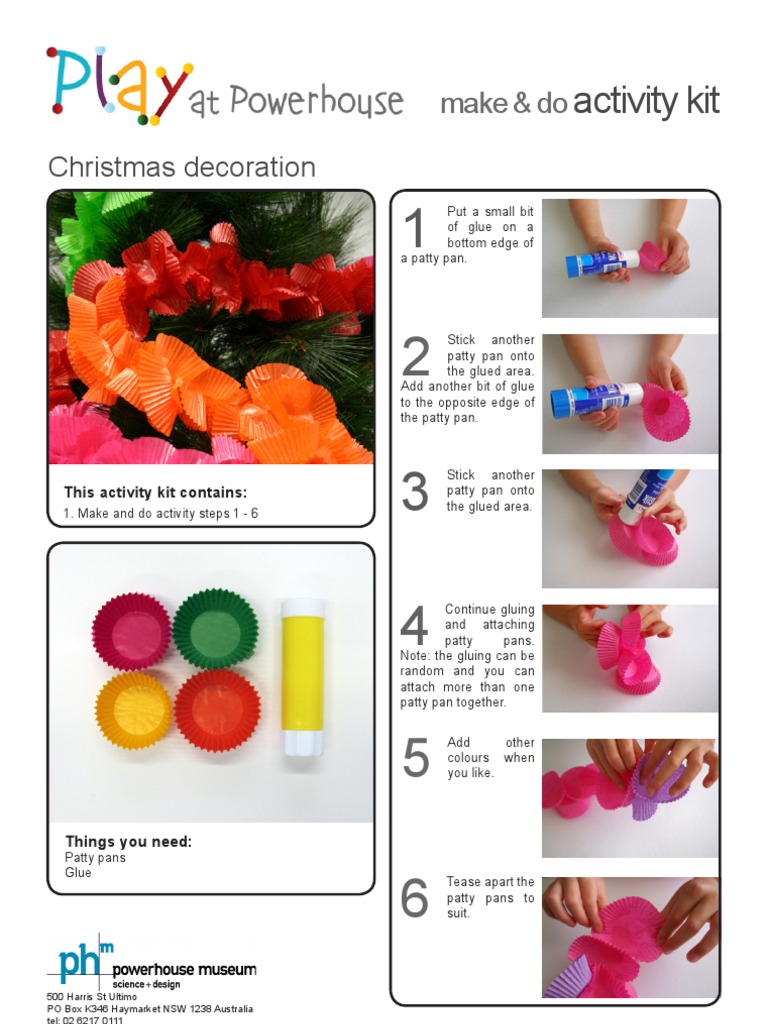 Christmas Decoration Activity Kit | PDF