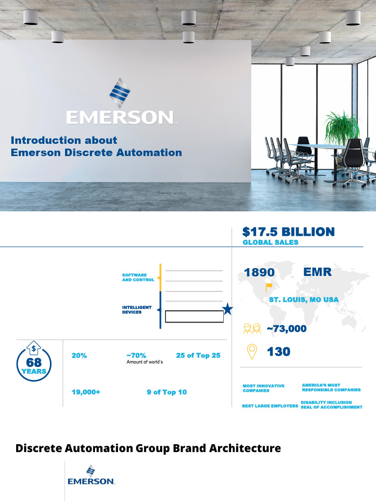 Emerson Discrete Automation Overview | PDF | Valve | Automation