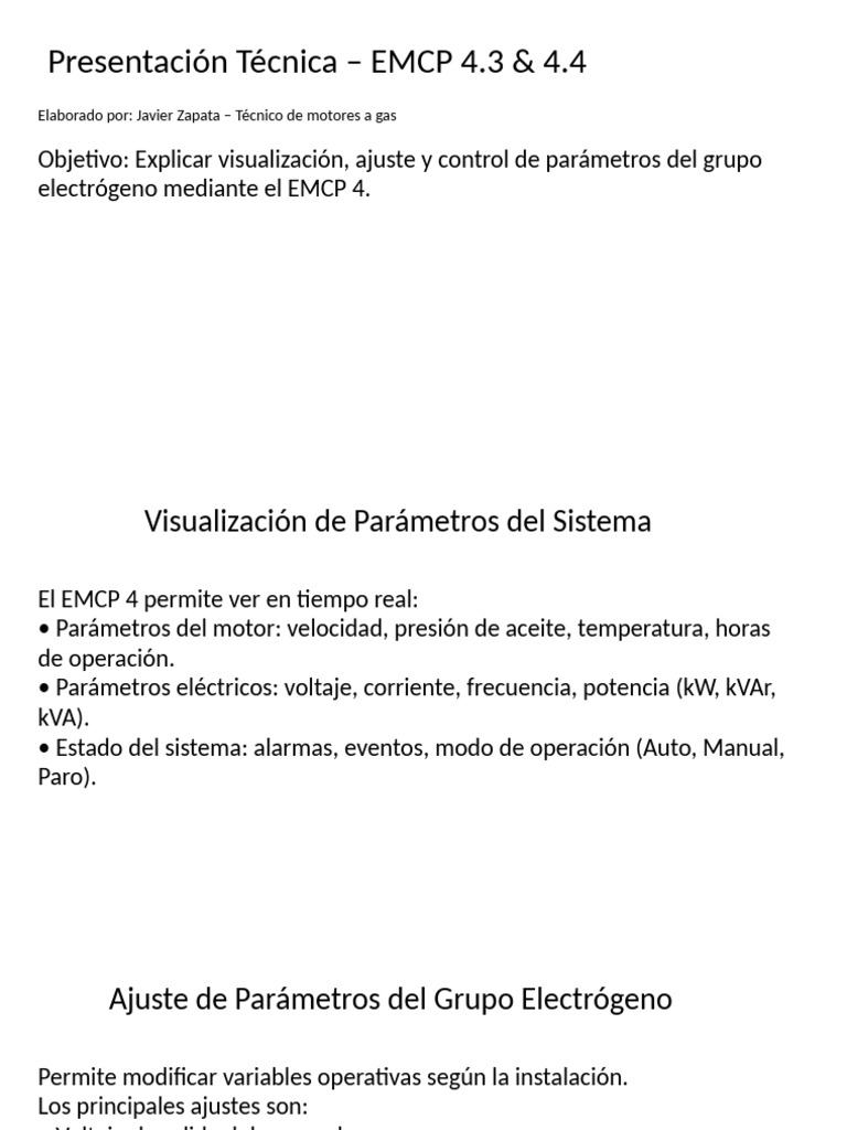 Presentacion - EMCP - 4.3 - 4.4 - Pag31-40 - Javier - Zapata 3 | PDF ...