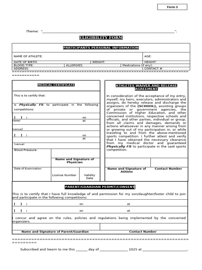 Form 3-1 | PDF