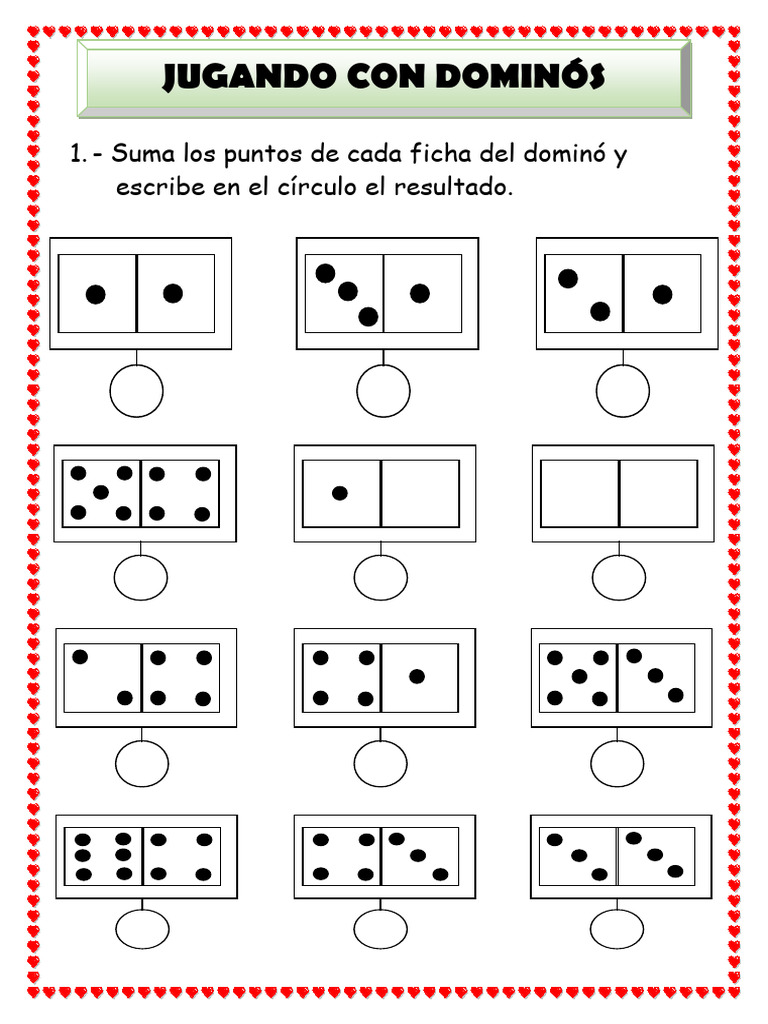 Sumas Con Dominó | PDF