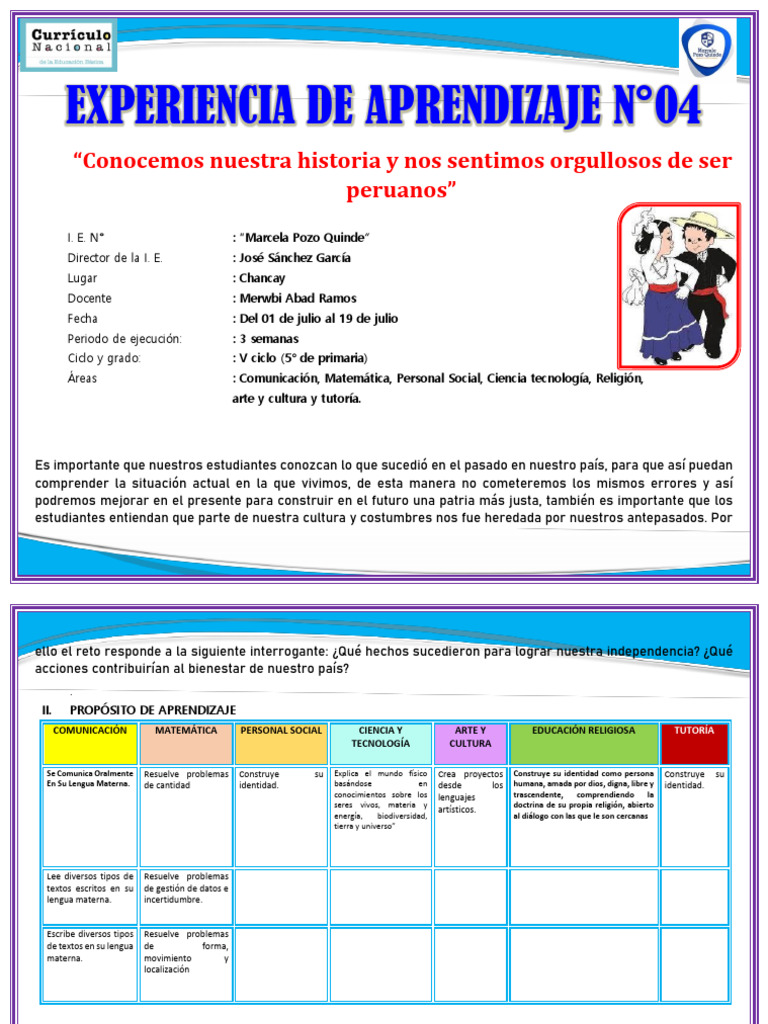 EDA 5TO N° 4 | PDF | Datos | Triángulo