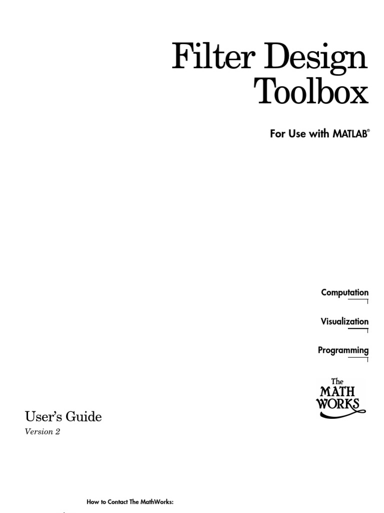 Filter Design ToolBox Using Matlab | PDF | Digital Signal Processing ...
