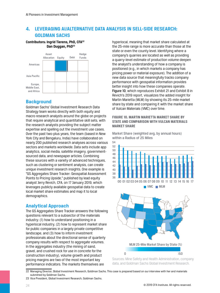 Case Study - Leveraging Alternative Data Analysis in Sell-Side Research ...