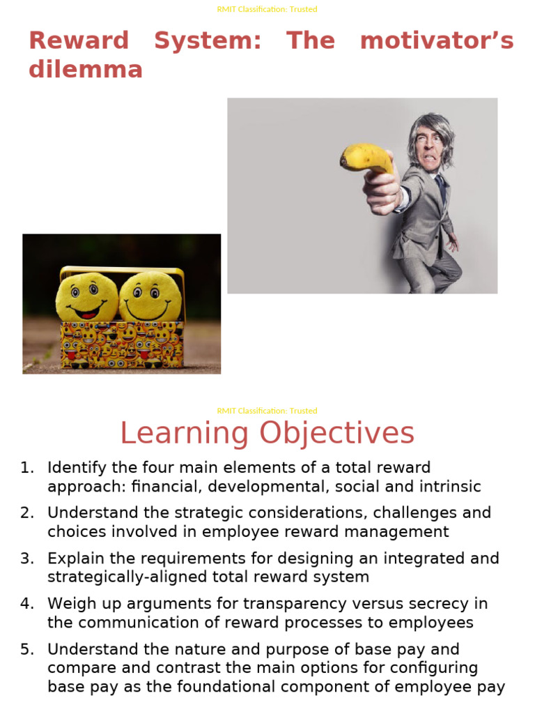 Lecture 9 - Reward System | PDF | Incentive | Social Psychology