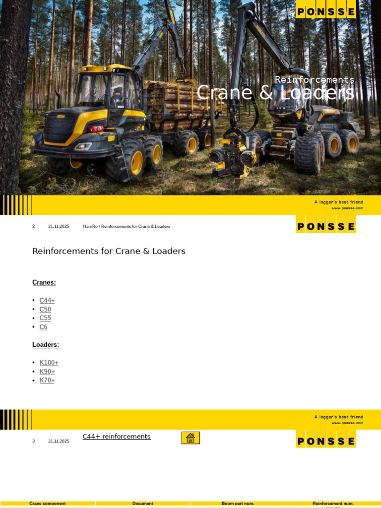 Crane and Loader Reinforcement Guide | PDF | Crane (Machine ...