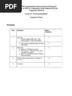 Class 12th CS Practical File | PDF