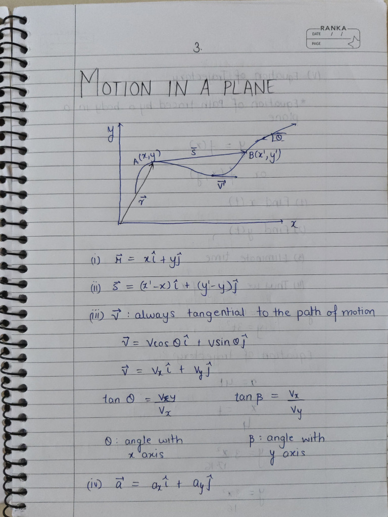 Projectile Motion | PDF
