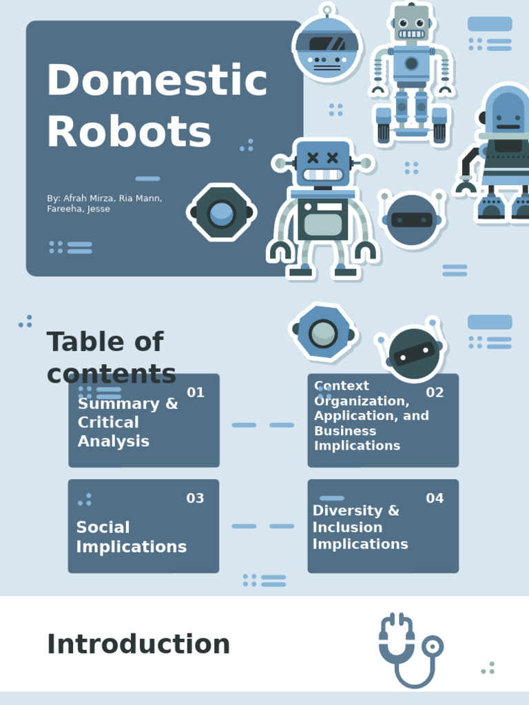 Group3 - Advanced Robotics (Domestic Robots) | PDF | Accessibility ...