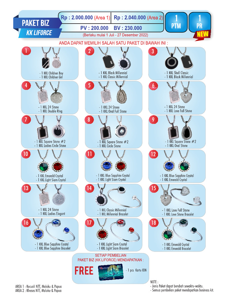 Brosur Paket Pemula | PDF