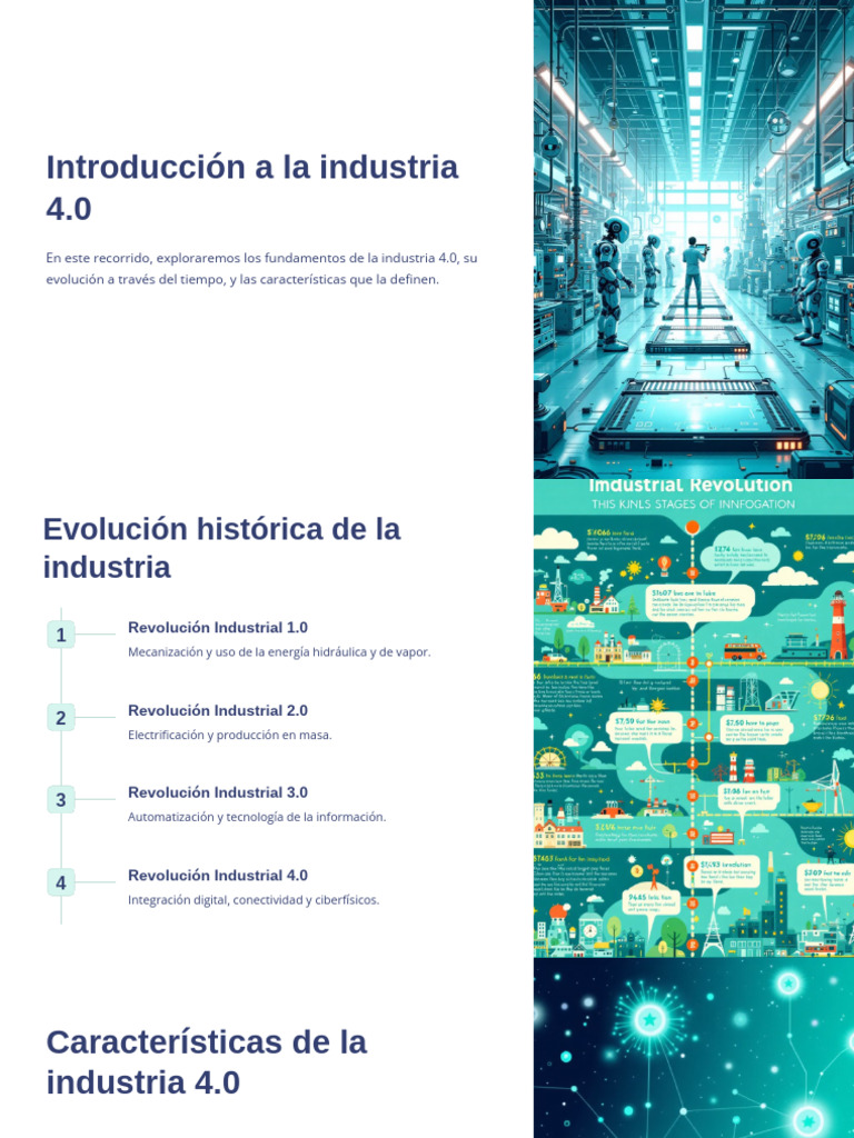 Introduccion a La Industria 40.Pptx (2) | PDF | Internet de las Cosas | Inteligencia artificial