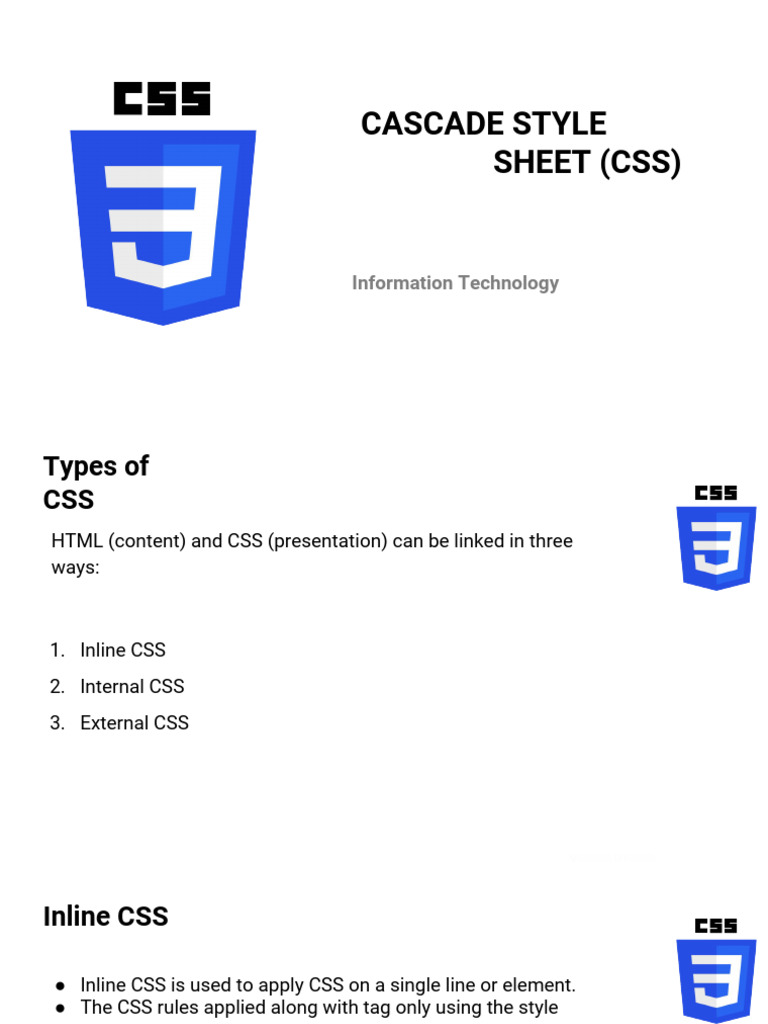 CSS 3 | PDF