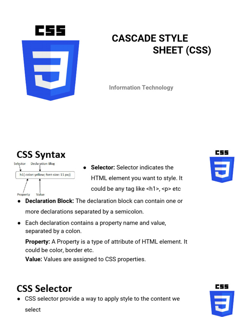 CSS_2 | PDF | Html | Computer Programming